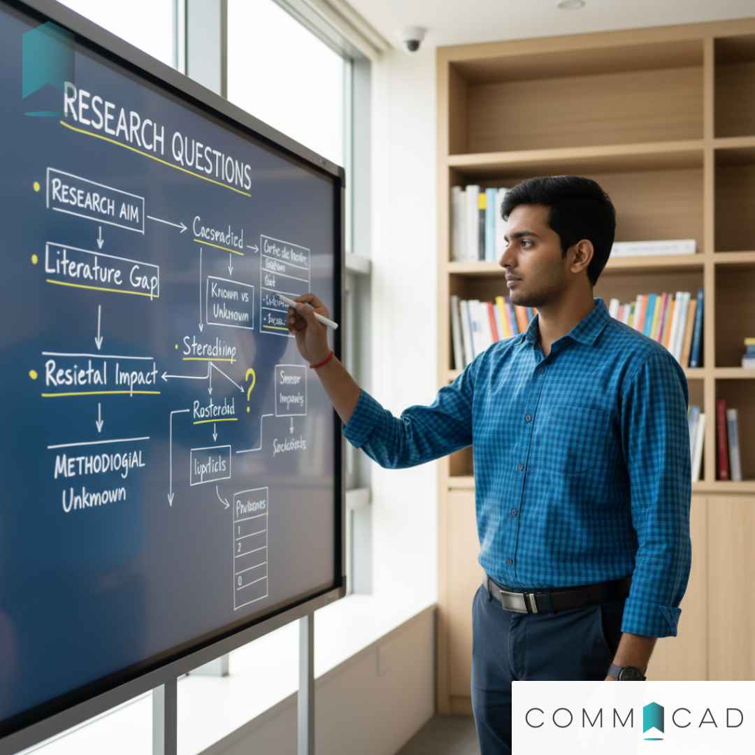 Research Questions in Research Methodology | Commacad | Commacad