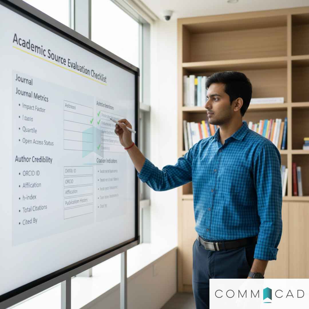 Evaluate Sources for Literature Review | Commacad | Commacad
